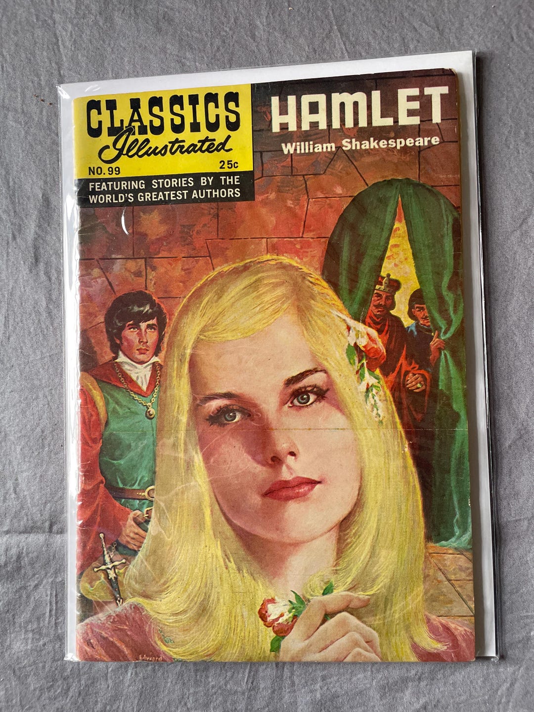 Hamlet by William Shakespeare Classics Illustrated 1969 Number 99! Rare ...