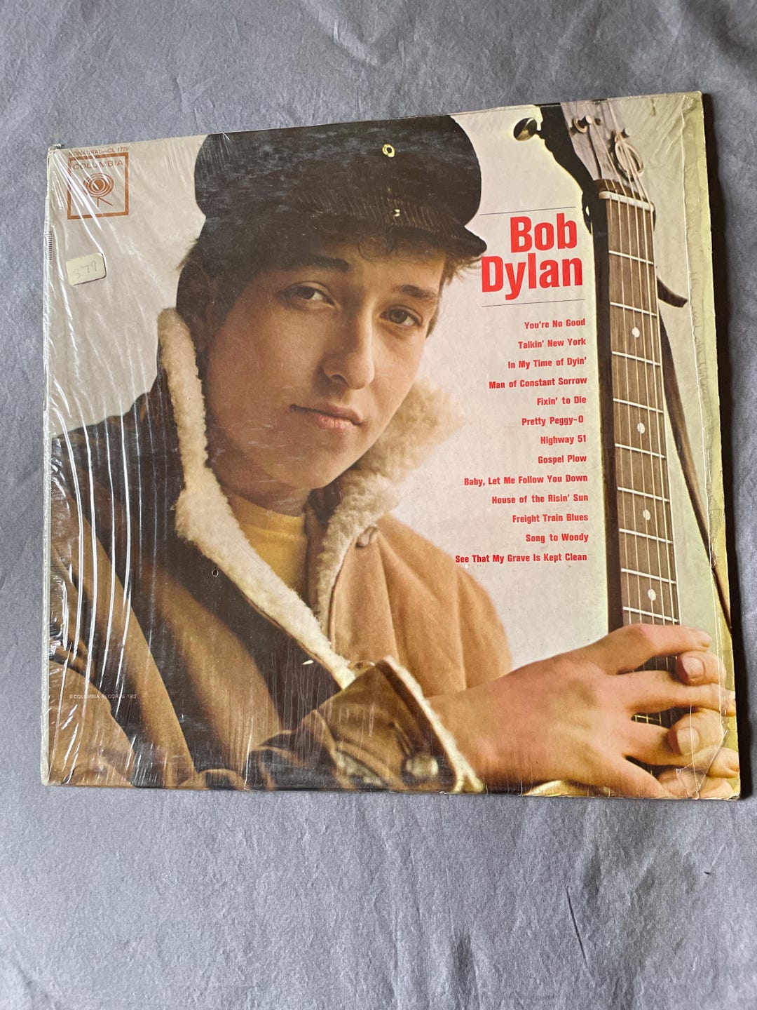 Bob Dylan’s First Album Vinyl Record Album! Rare Find! Columbia Records ...
