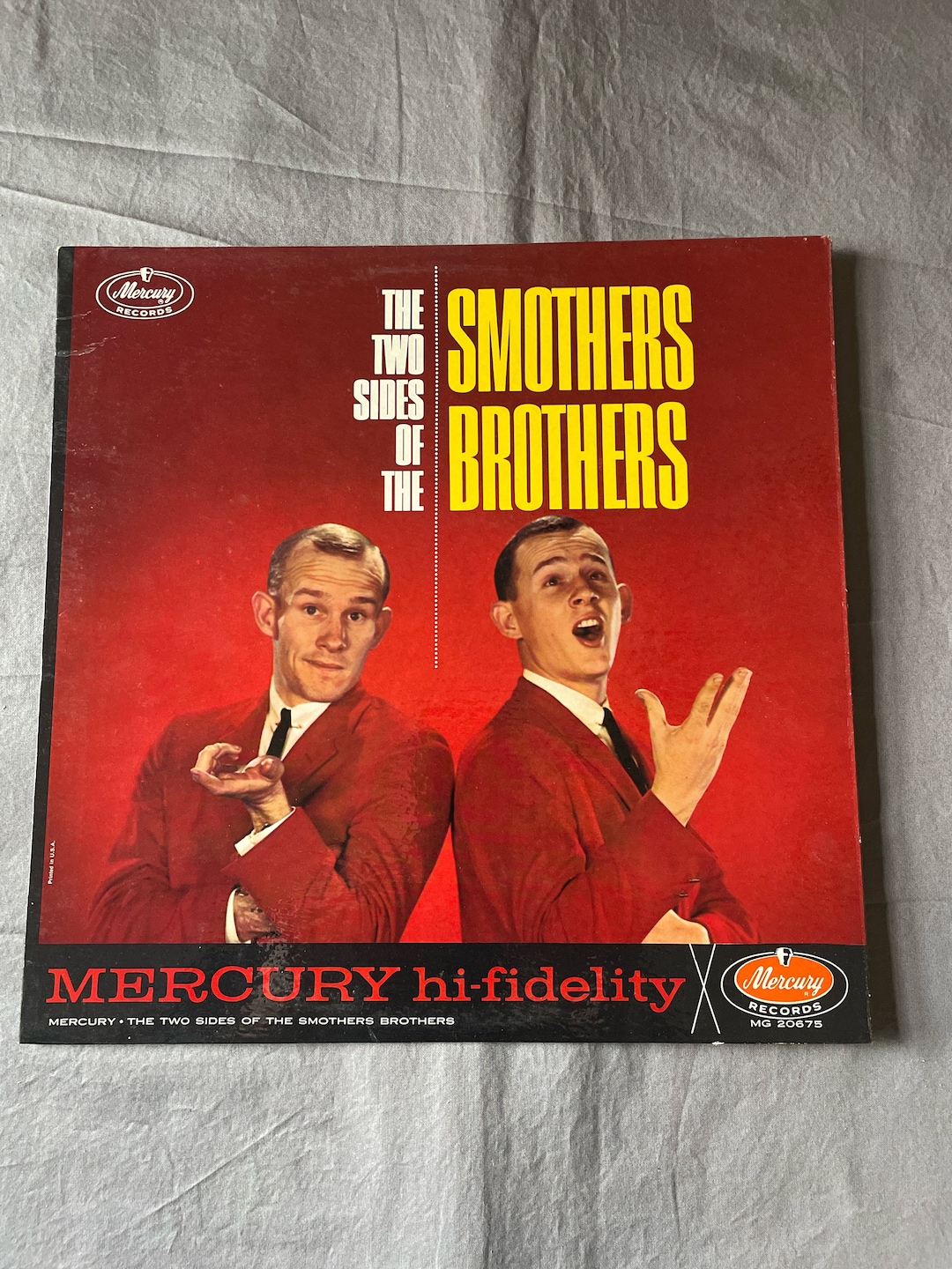 The Smothers Brothers the Two Sides of the Smothers Brothers Vinyl Record Album Mercury Records ...