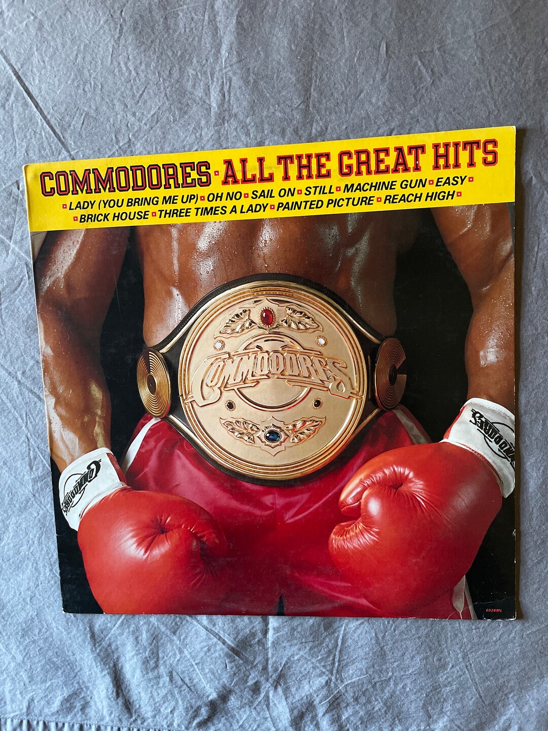 Commodores All the Great Hits Vinyl Record Album! Motown 6028ML 1982 A ...