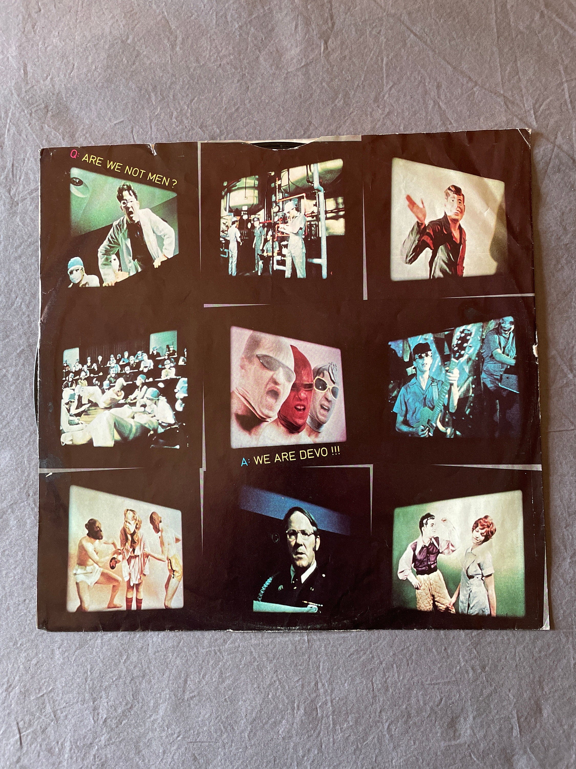 Devo Are We Not Men Vinyl Record Album Rare Find BSK 3239 1978 Warner ...