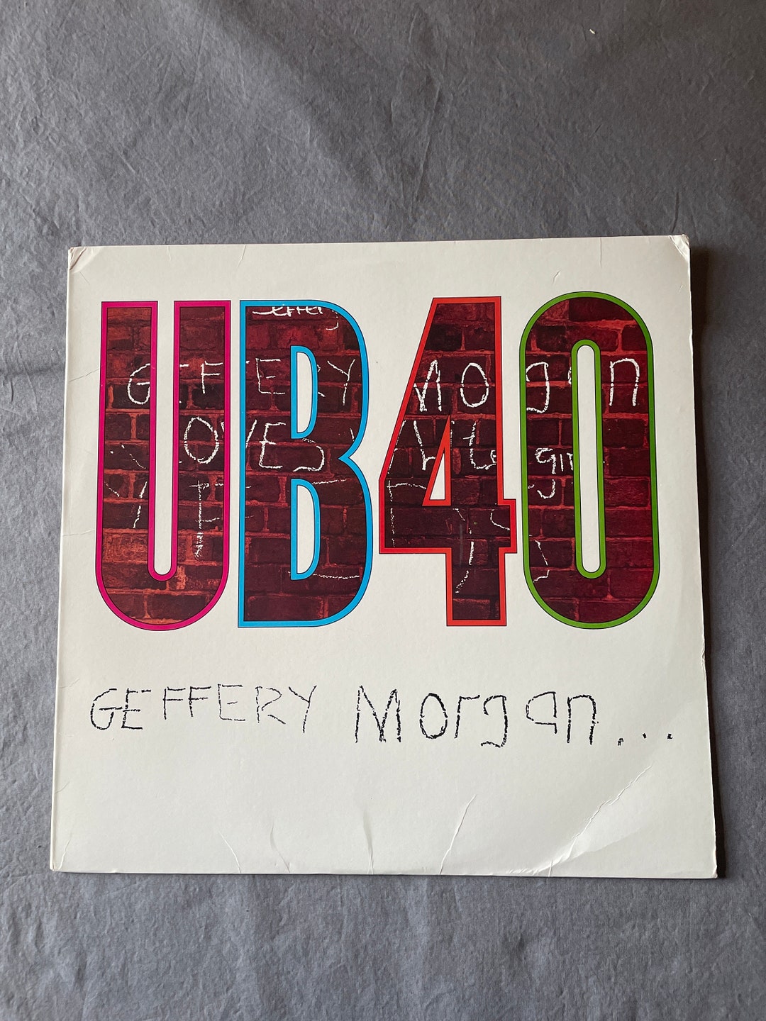 UB 40 Geffery Morgan Vinyl Record Album! Rare Find! 1984 A&M Records - Etsy