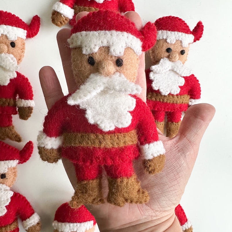 Felt Santa - Etsy