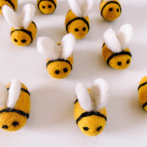 Felt Bee - Etsy