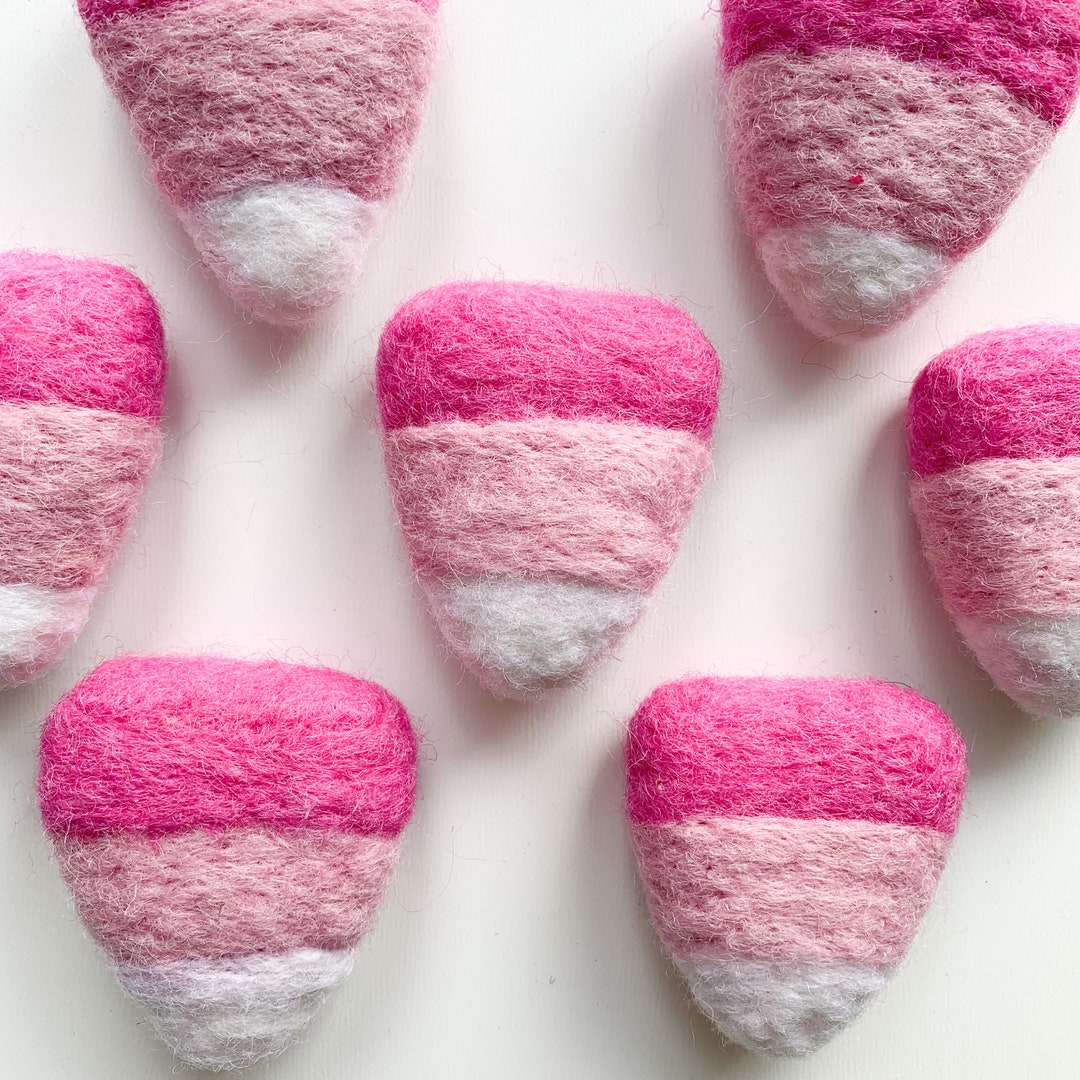 1 Pink Ombre Candy Corn 5cm - Spooky, Spooky Decor, Halloween Sensory ...