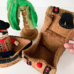 Felt Pirate Friends Bundle Felt Toys Felt Pirate Ship - Etsy