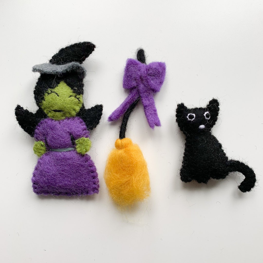 Felt Witch Friends Bundle of 3 | Witch Decor, Spooky Decor, Halloween ...