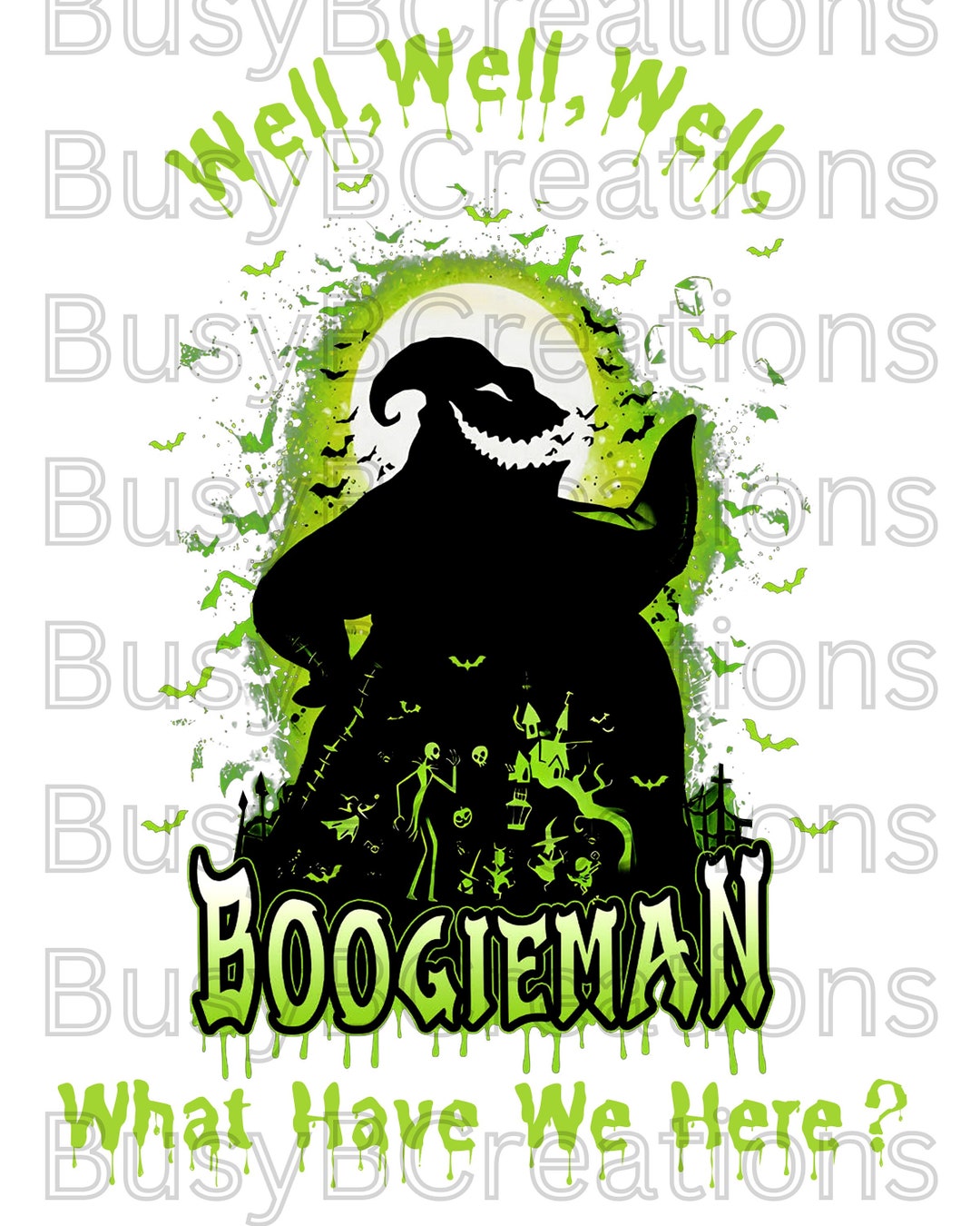 Oogie Boogie Nightmare Before Christmas Boogieman - Etsy