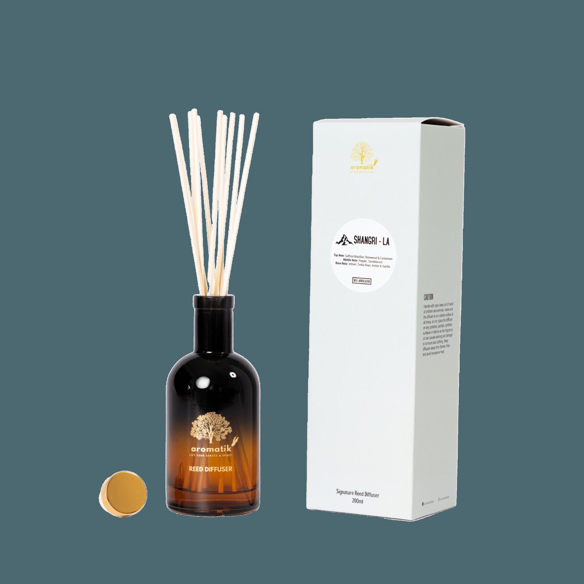 The Shangri-la Collection (shangri-la Diffuser + Shangri-la Soy Wax ...