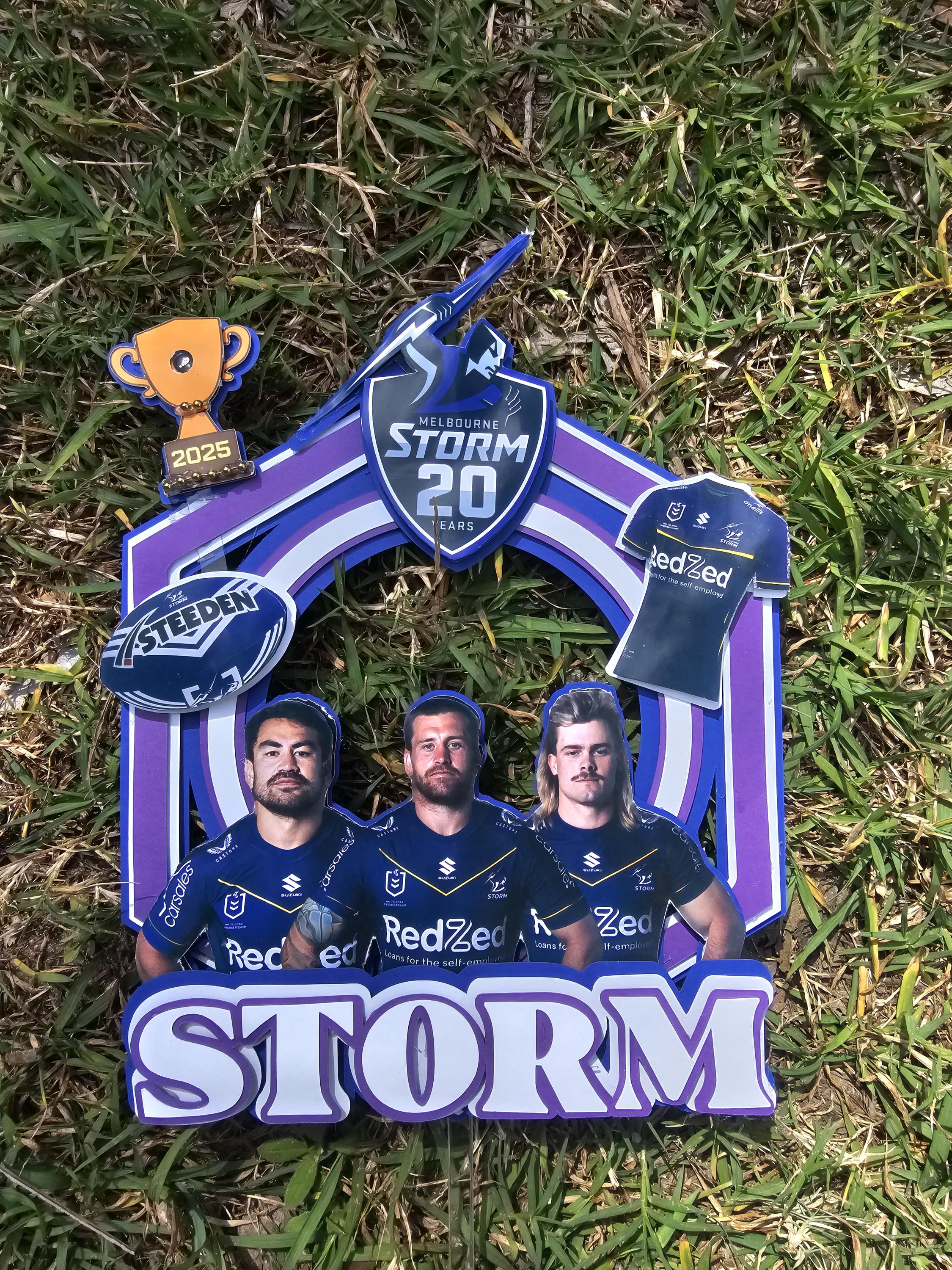 Custom Sports Team Cake Topper: NRL Grand Final, Any Team - Etsy Australia