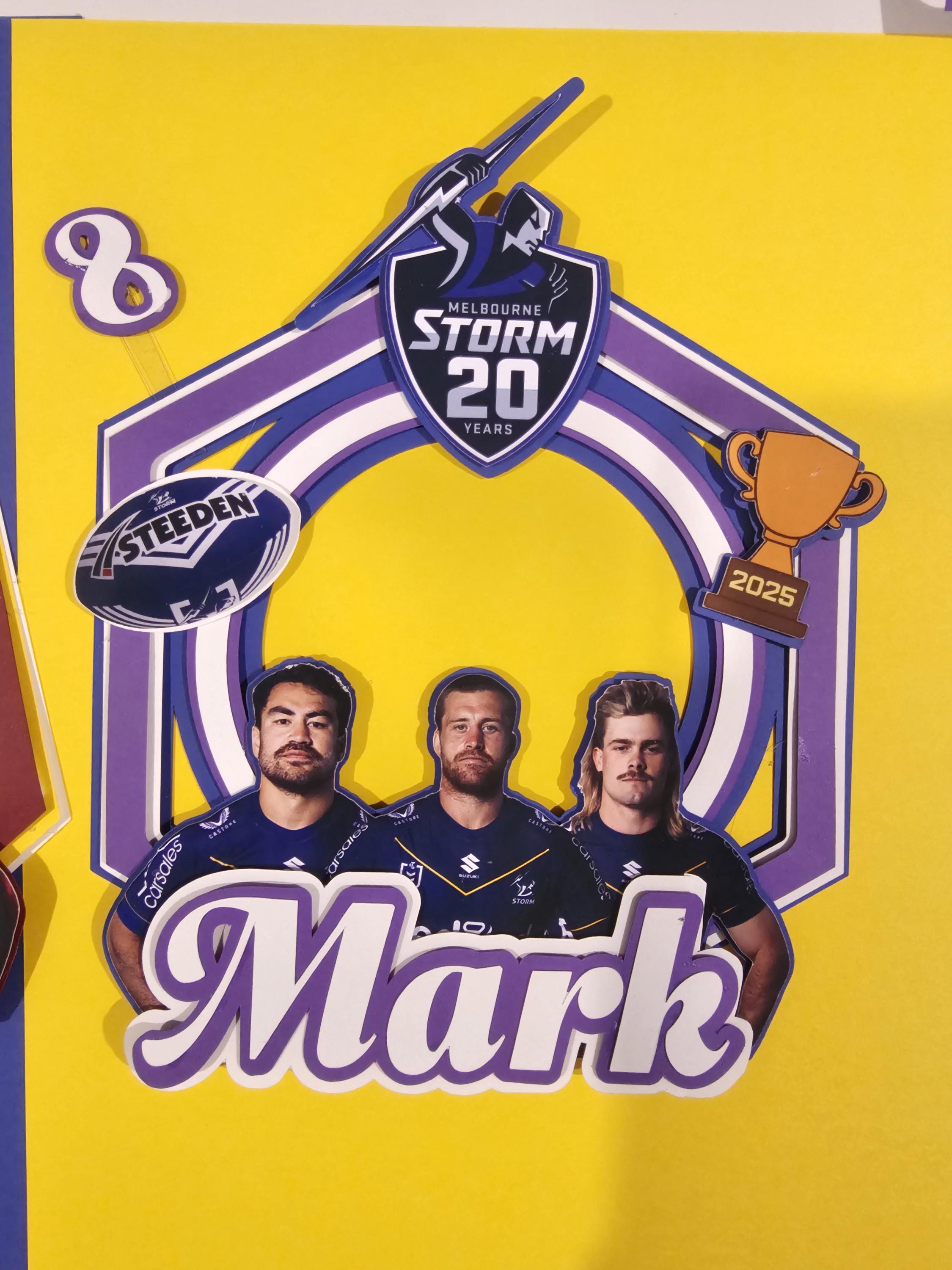 Custom Sports Team Cake Topper: NRL Grand Final, Any Team - Etsy Australia