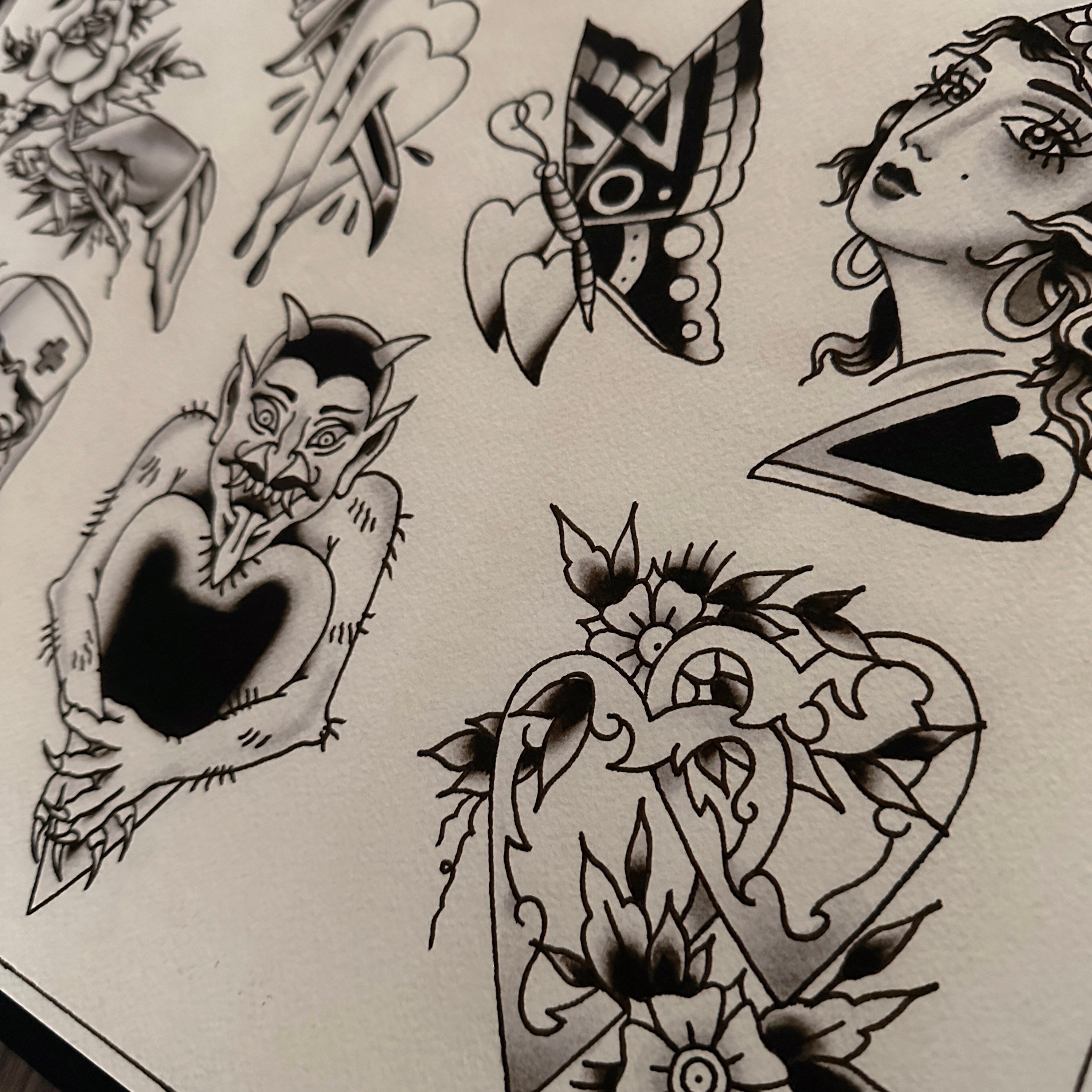 Traditional Heart Flash