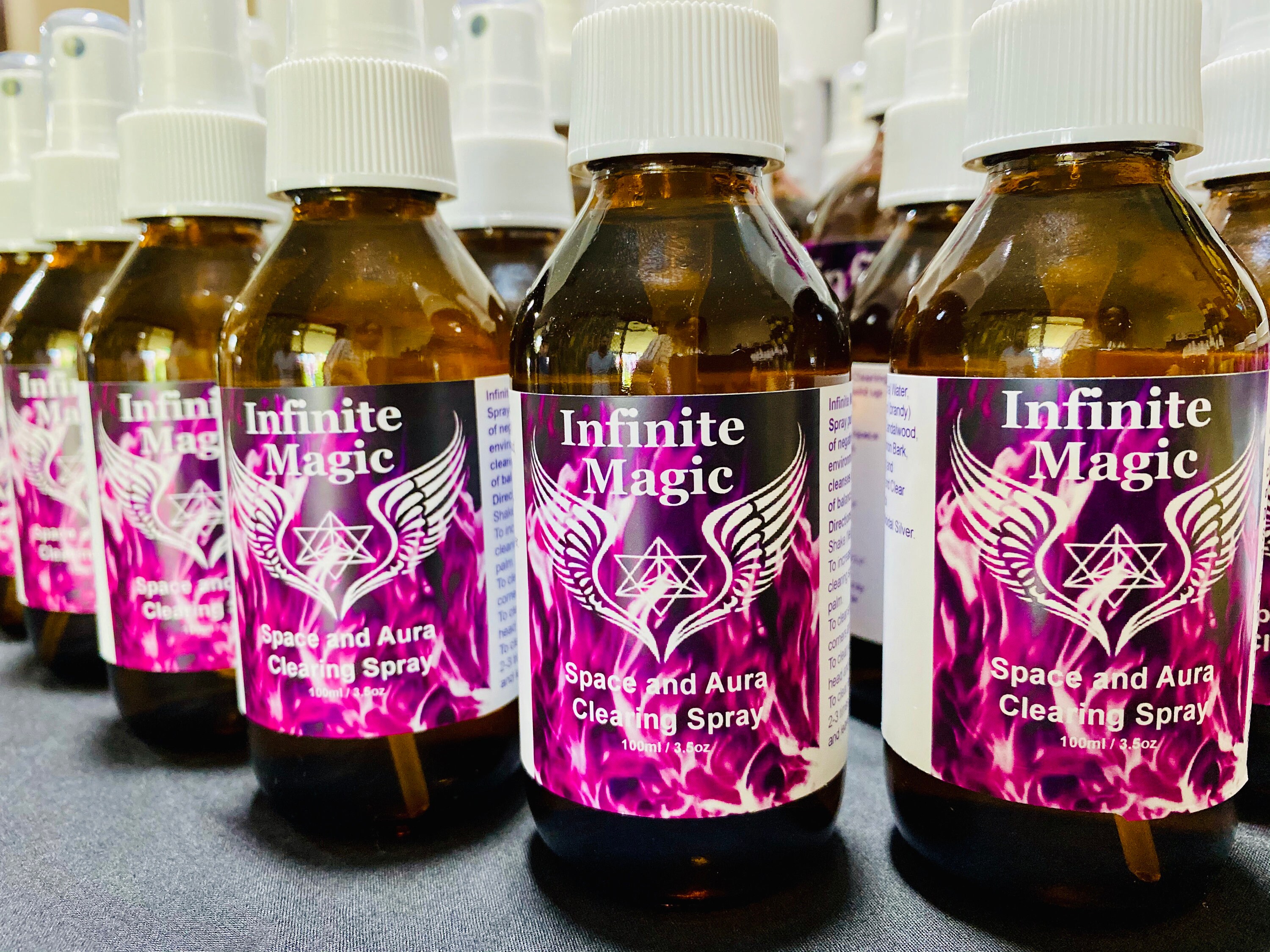 Liquid Smudge / Space and Aura Mist Spray 100ml - Etsy UK