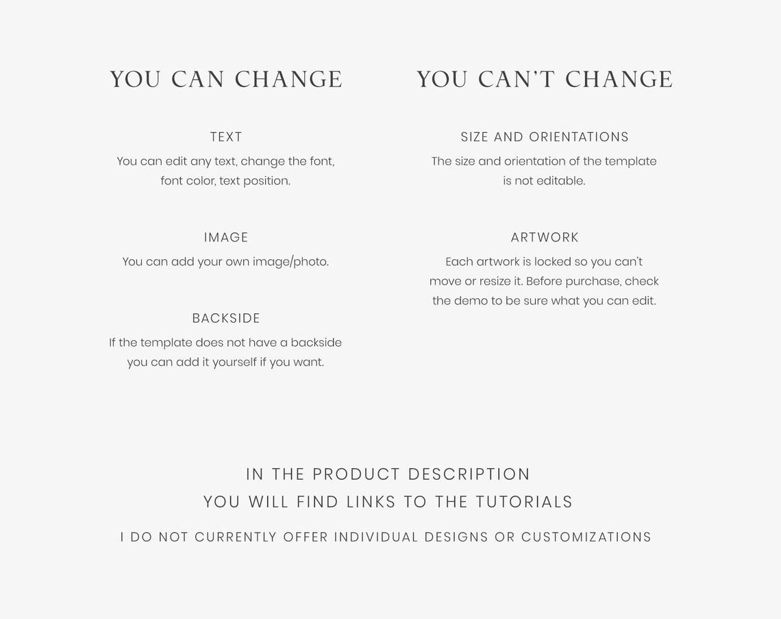 BETHANY Wedding Program Template, Floral Program Card, Editable Wedding ...