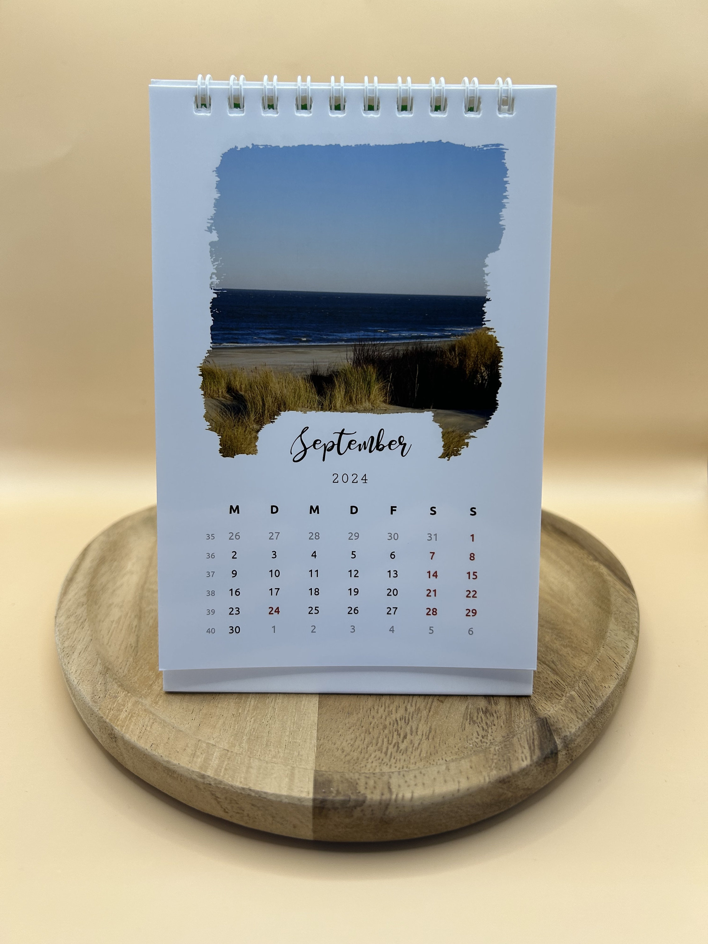North Sea Calendar 2024, Annual Calendar, Desk Calendar, Coastal ...