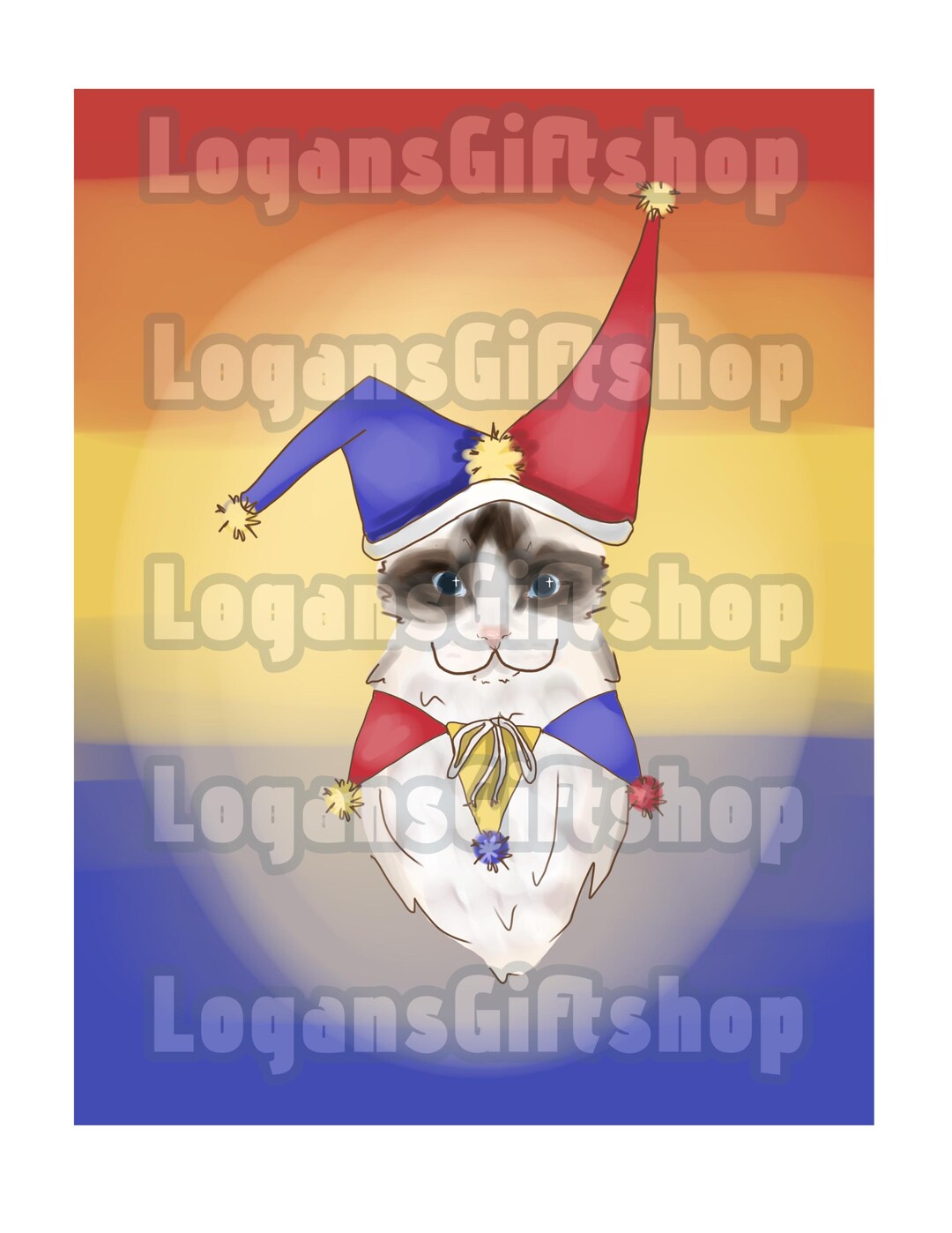 Jester - Art Print - Etsy