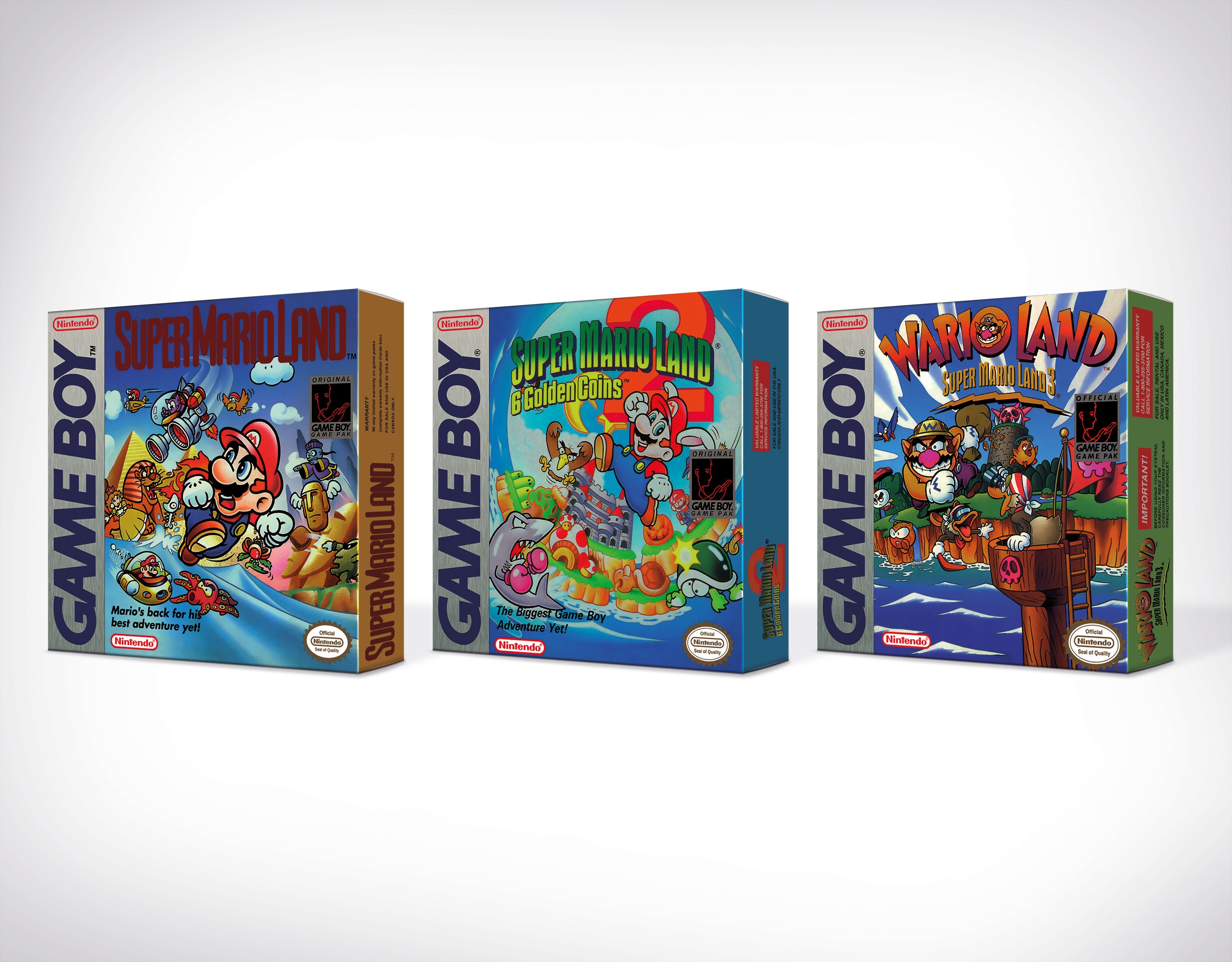 Super Mario Land 1 2 3 for Game Boy Nintendo US Versions - Etsy