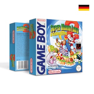 Super Mario Land 2: 6 Golden Coins Box for Game Boy Nintendo - 3 ...
