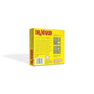 DR Mario Box for Game Boy Nintendo - 3 Regions - HQ - Inner Tray ...