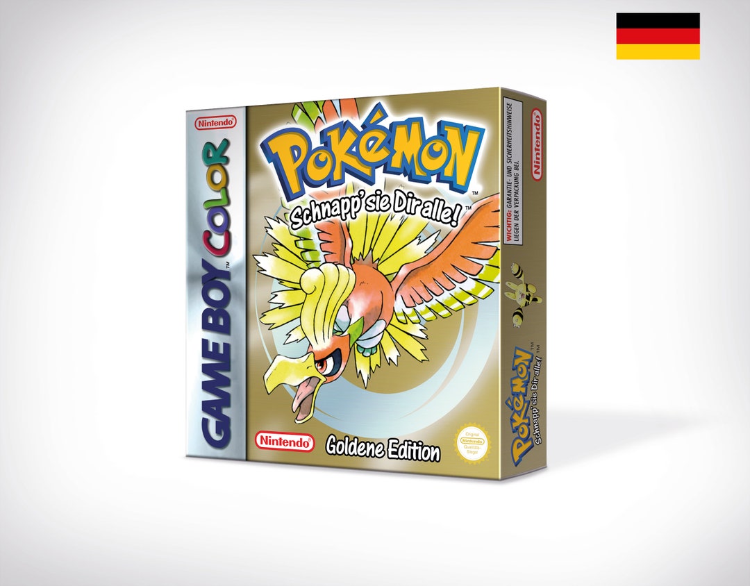 Pokemon Goldene Box for Game Boy Nintendo - DE Version - HQ - Inner ...