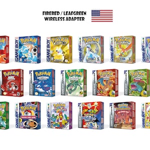 Pokemon All Versions 17 Boxes for Game Boy Nintendo - 8 Regions - HQ ...