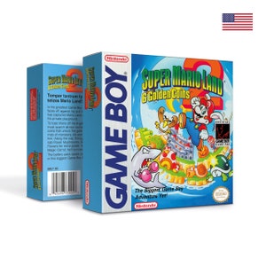 Super Mario Land 2: 6 Golden Coins Box for Game Boy Nintendo - 3 ...
