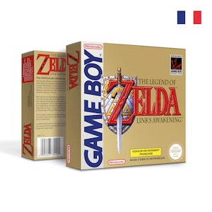 The Legend of Zelda Link's Awakening Box for Game Boy Nintendo - 3 ...