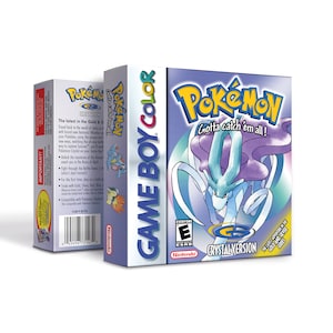 Pokemon Crystal Box for Game Boy Nintendo - US Version - HQ - Inner ...