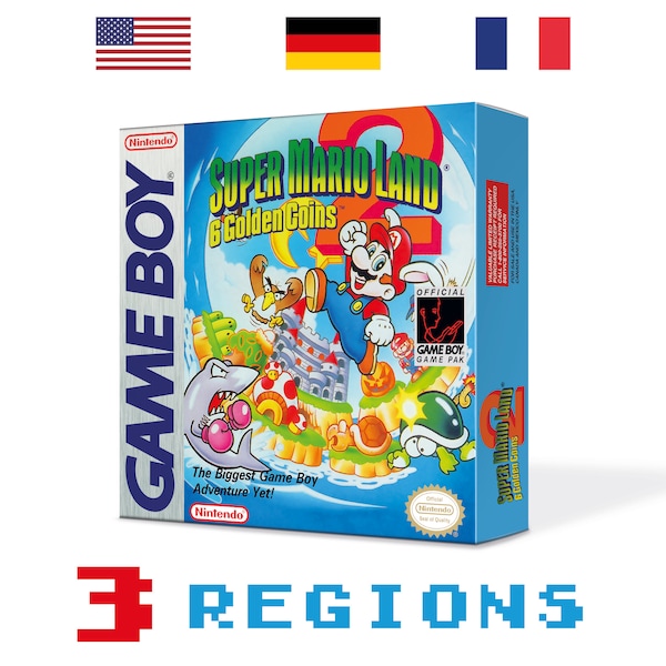 Super Mario Land 2 - Etsy