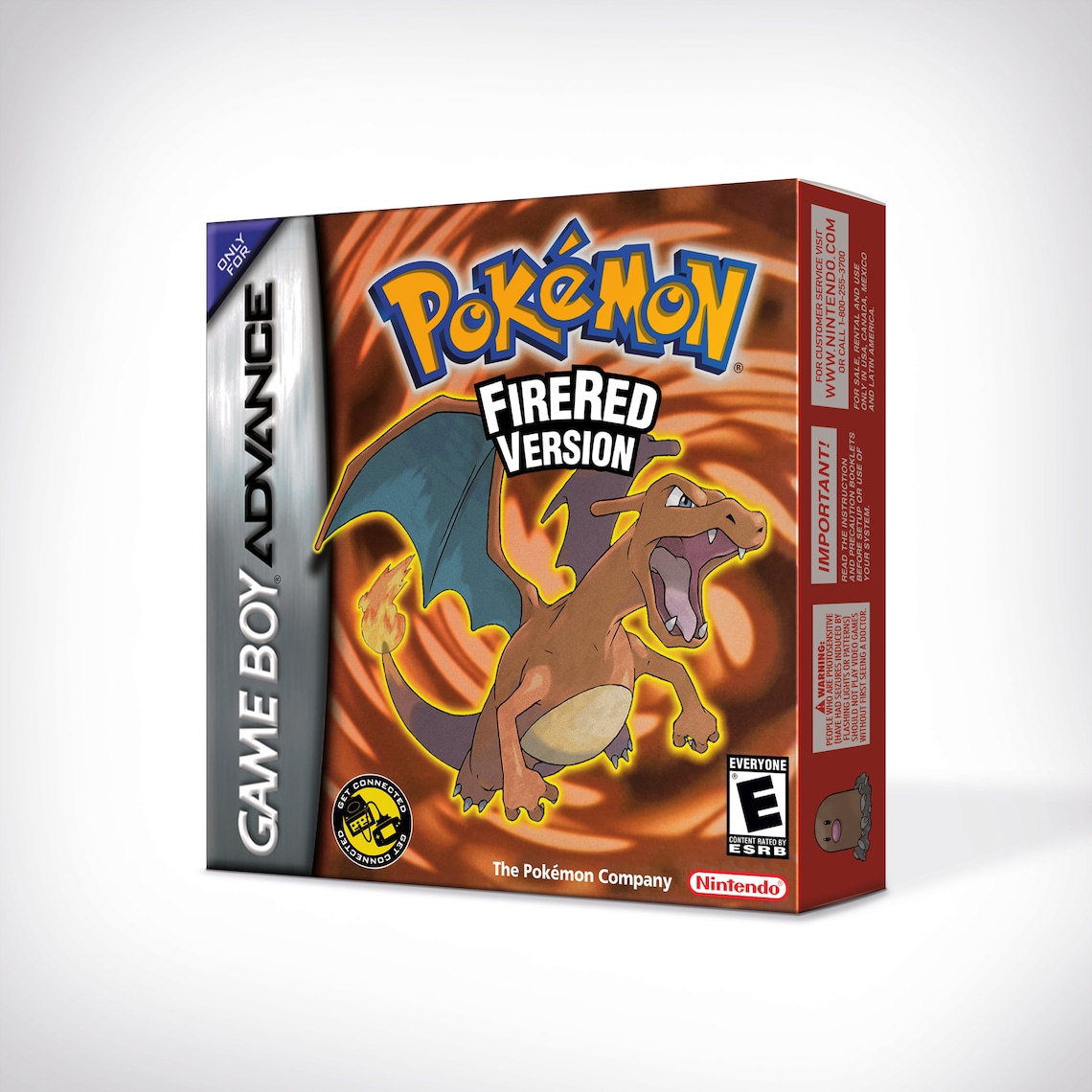 Pokemon Firered Box for Game Boy Nintendo US Version HQ - Etsy
