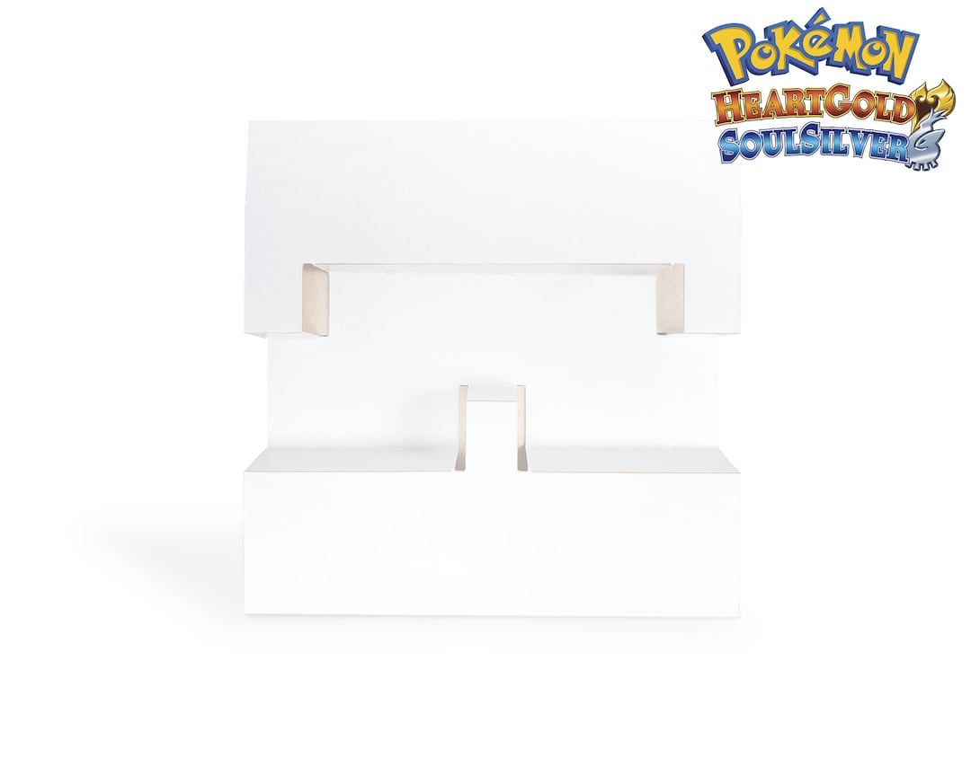 Nintendo DS Pokemon Heartgold & Soulsilver Inlay Replacement Cardboard ...