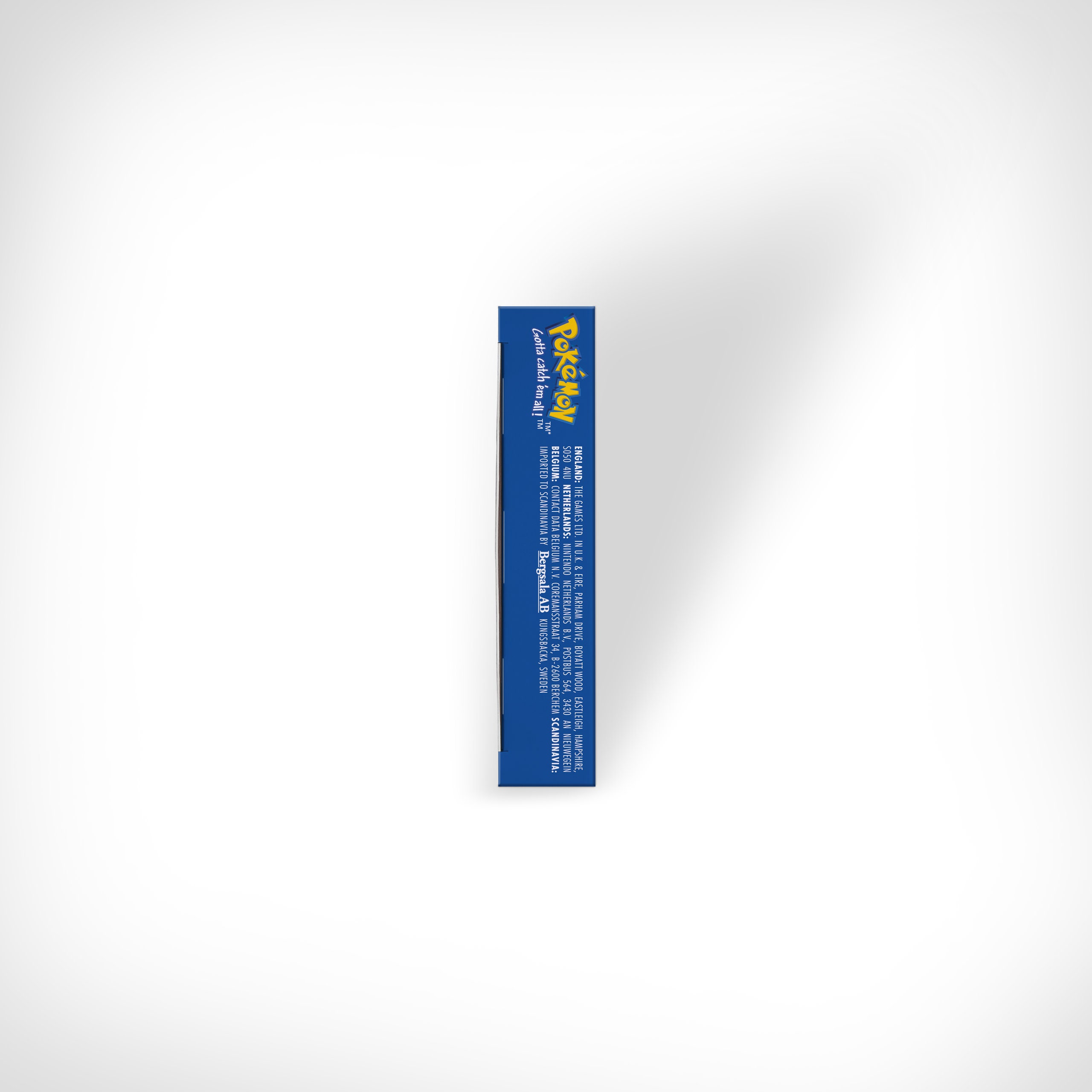 Pokemon Blue Box for Game Boy Nintendo UK/NL Version HQ - Etsy