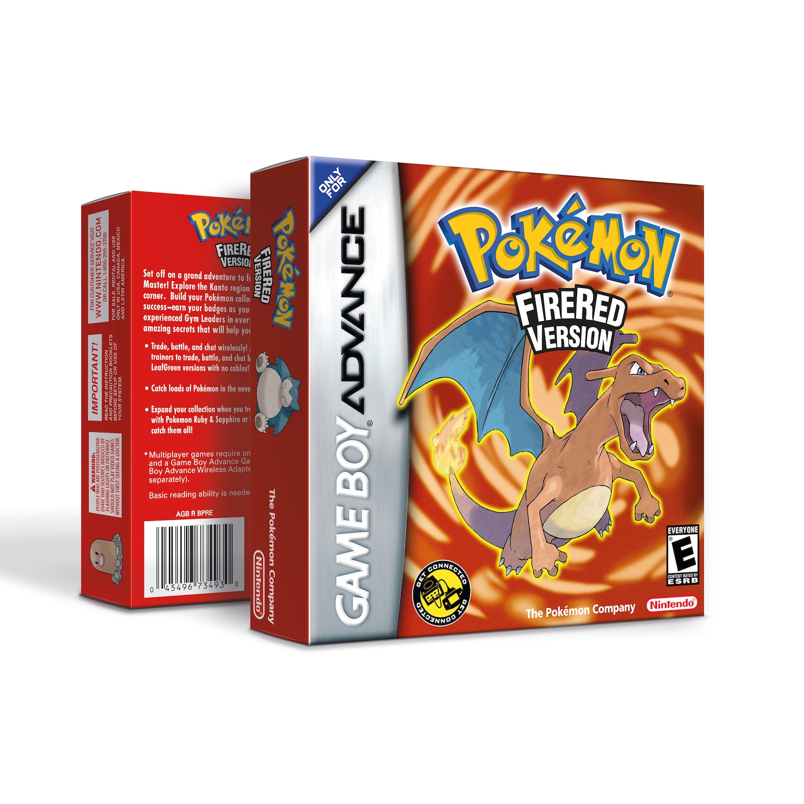 Pokemon Firered Box for Game Boy Nintendo 7 Regions HQ - Etsy