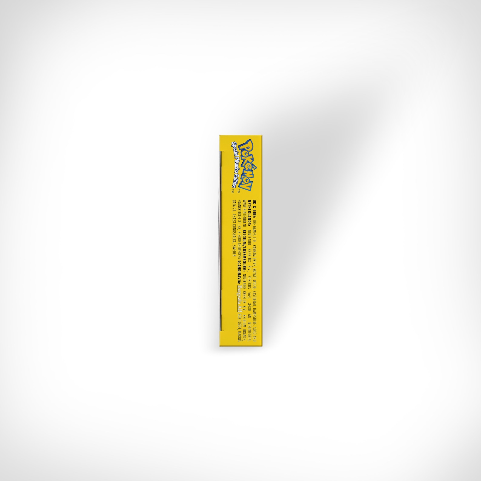 Pokemon Yellow Box for Game Boy Nintendo UK/NL Version HQ - Etsy