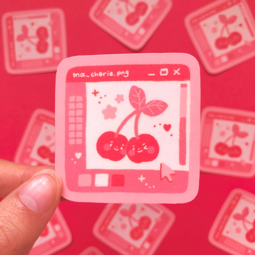 Ma Cherie MS Paint Vinyl Sticker | Matte Waterproof Vinyl Sticker ...