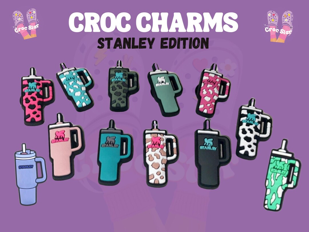 Stanley Cup Shoe Croc Charm Stanley Croc Charm Tumbler Croc Charm ...