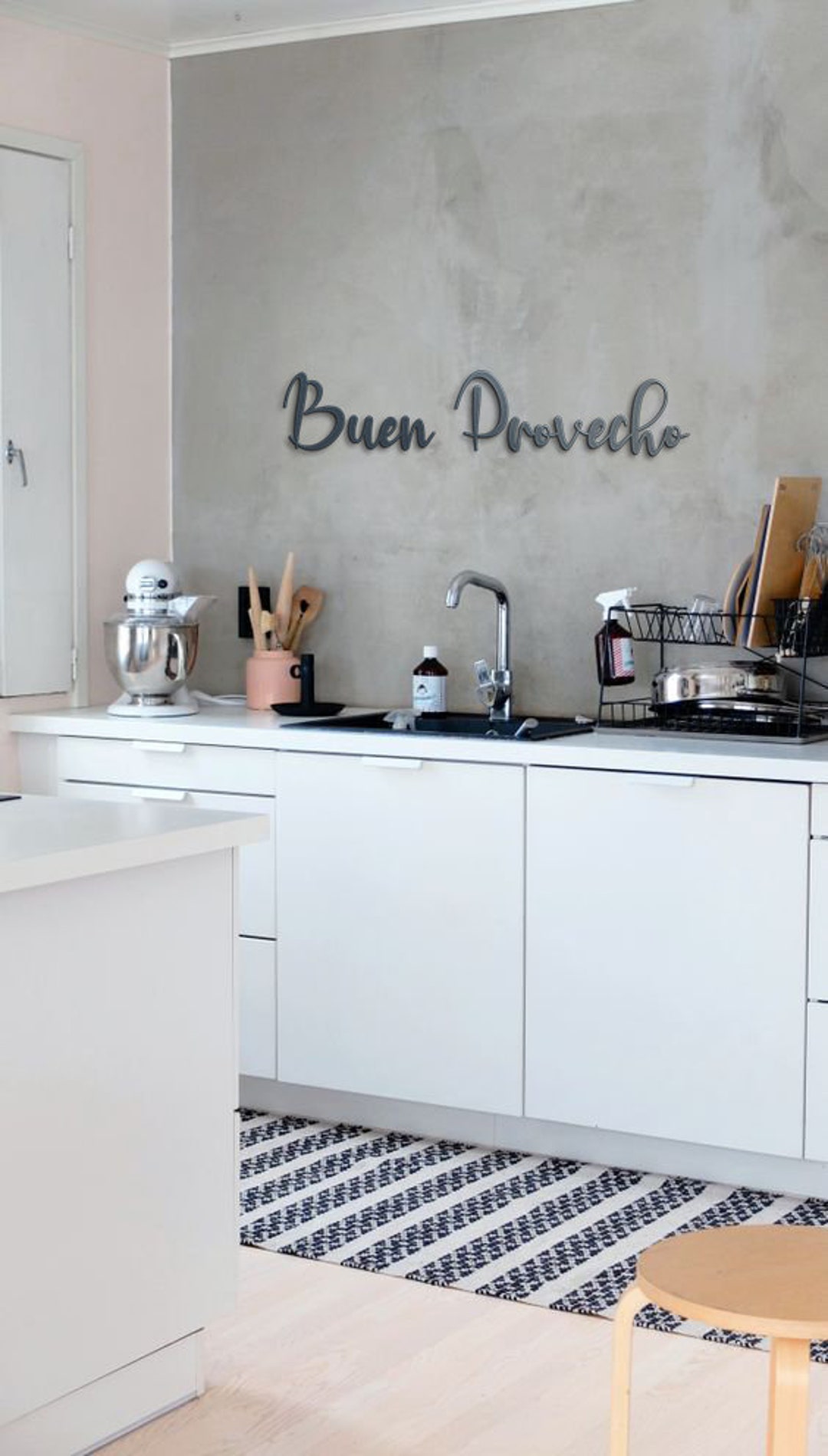 Buen Provecho, Buen Provecho Kitchen Sign, Kitchen Wood Sign, Buen ...