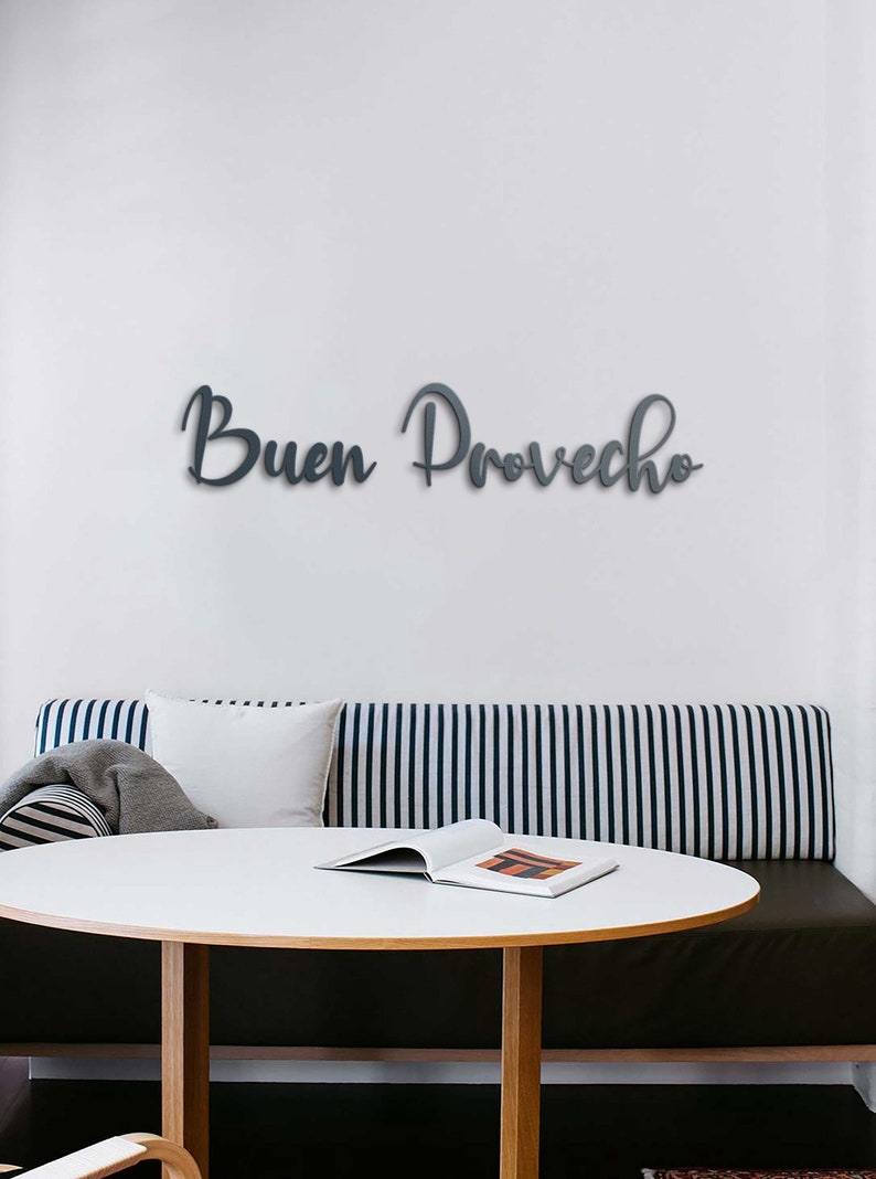 Buen Provecho Buen Provecho Kitchen Sign Kitchen Wood Sign - Etsy