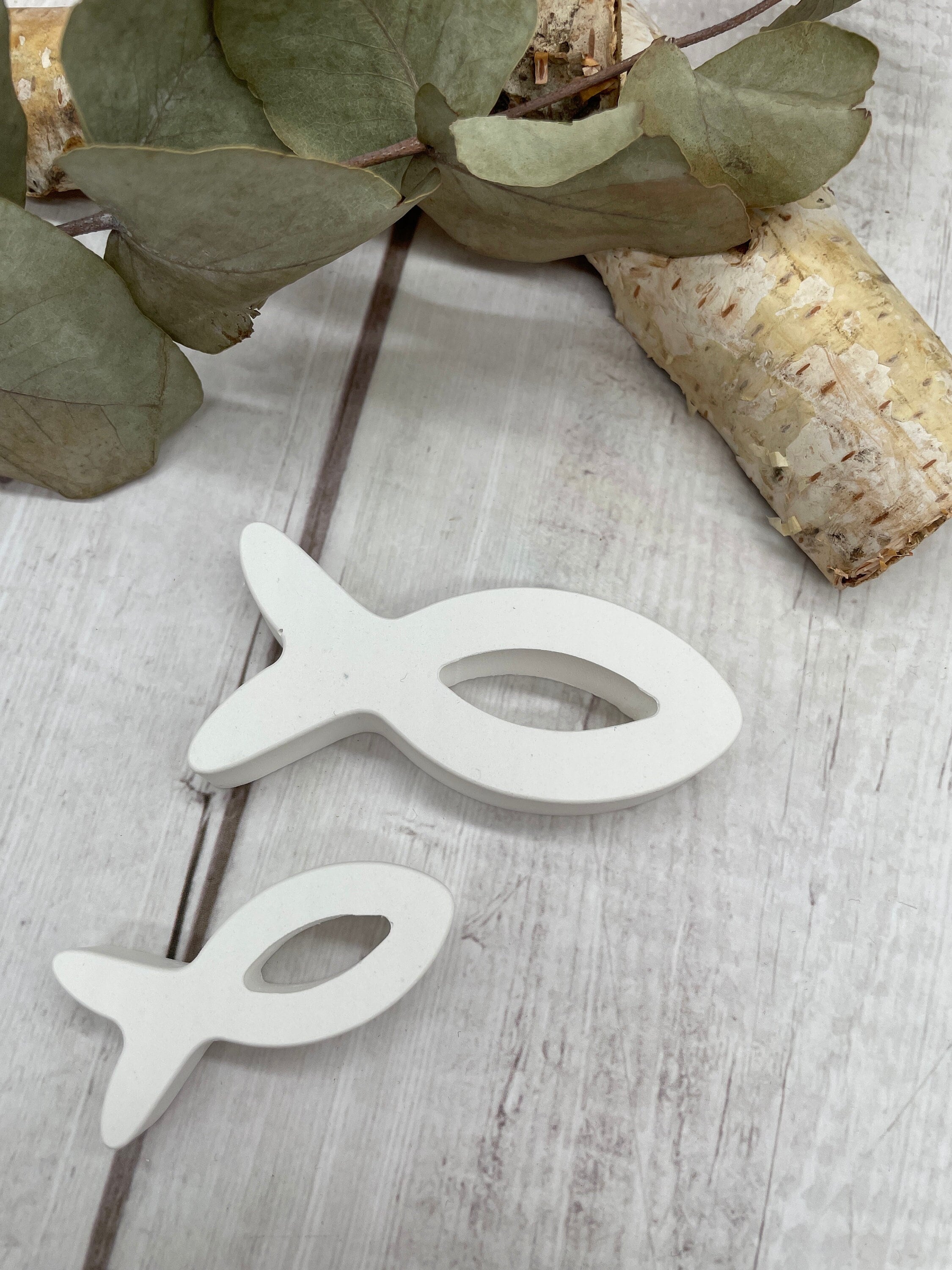 Fische Symbol Taufe Kommunion Konfirmation, Tischdeko aus Raysin - Etsy.de