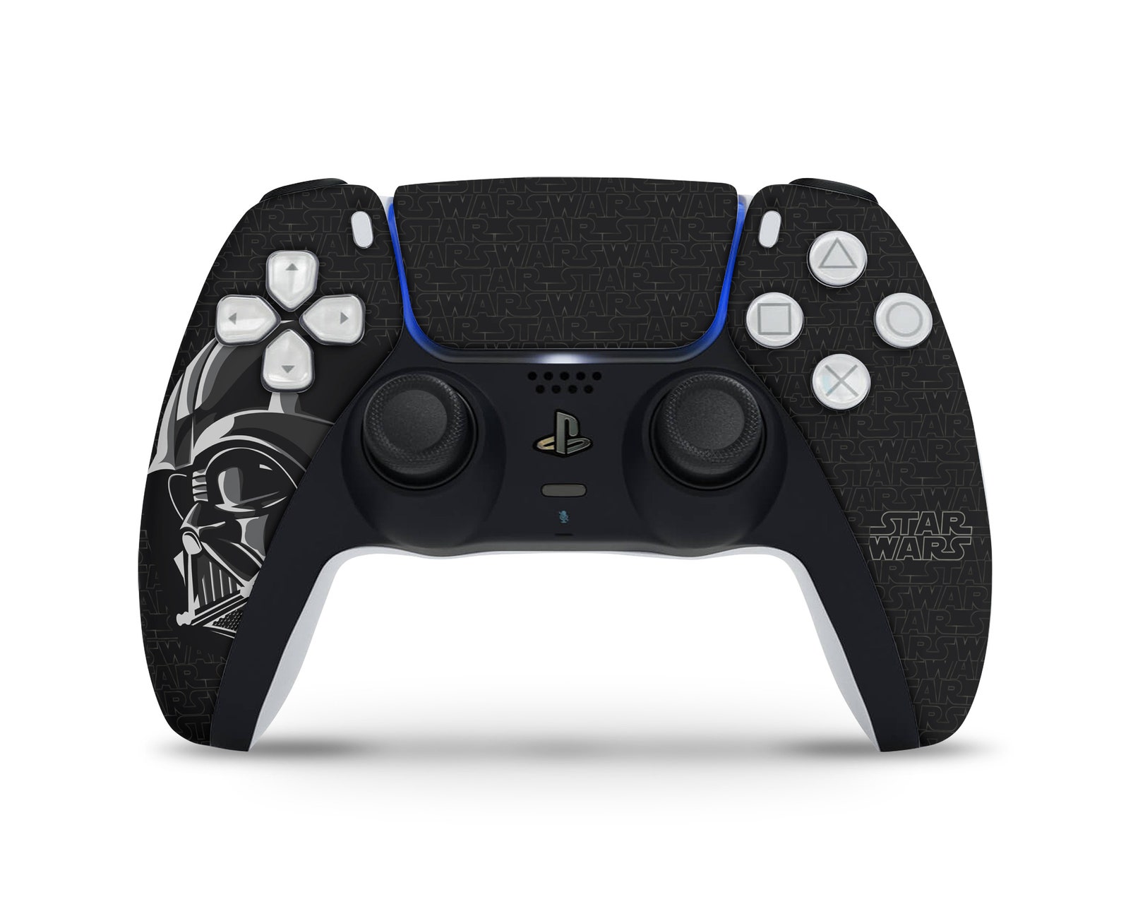 Black Darth Vader PS5 Console & Controller Skin Star Wars | Etsy