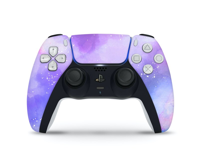 Purple Starry Night PS5 Controller & Console Skin Pretty - Etsy