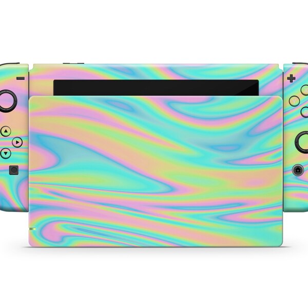 Holographic Nintendo Switch Skin - Etsy