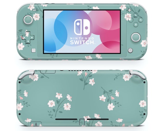 Teal Daisy Nintendo Switch Lite Skin Green Floral Nintendo - Etsy UK