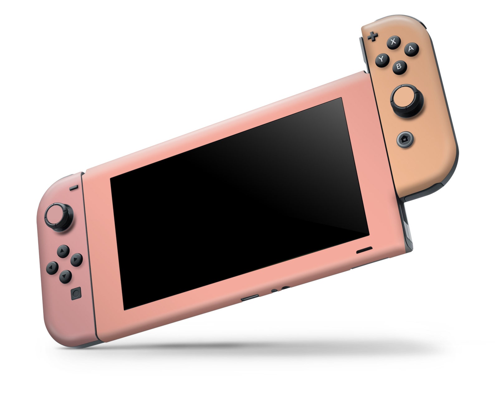 Peach Mango Sorbet Color Blocking Nintendo Switch Skin Summer - Etsy
