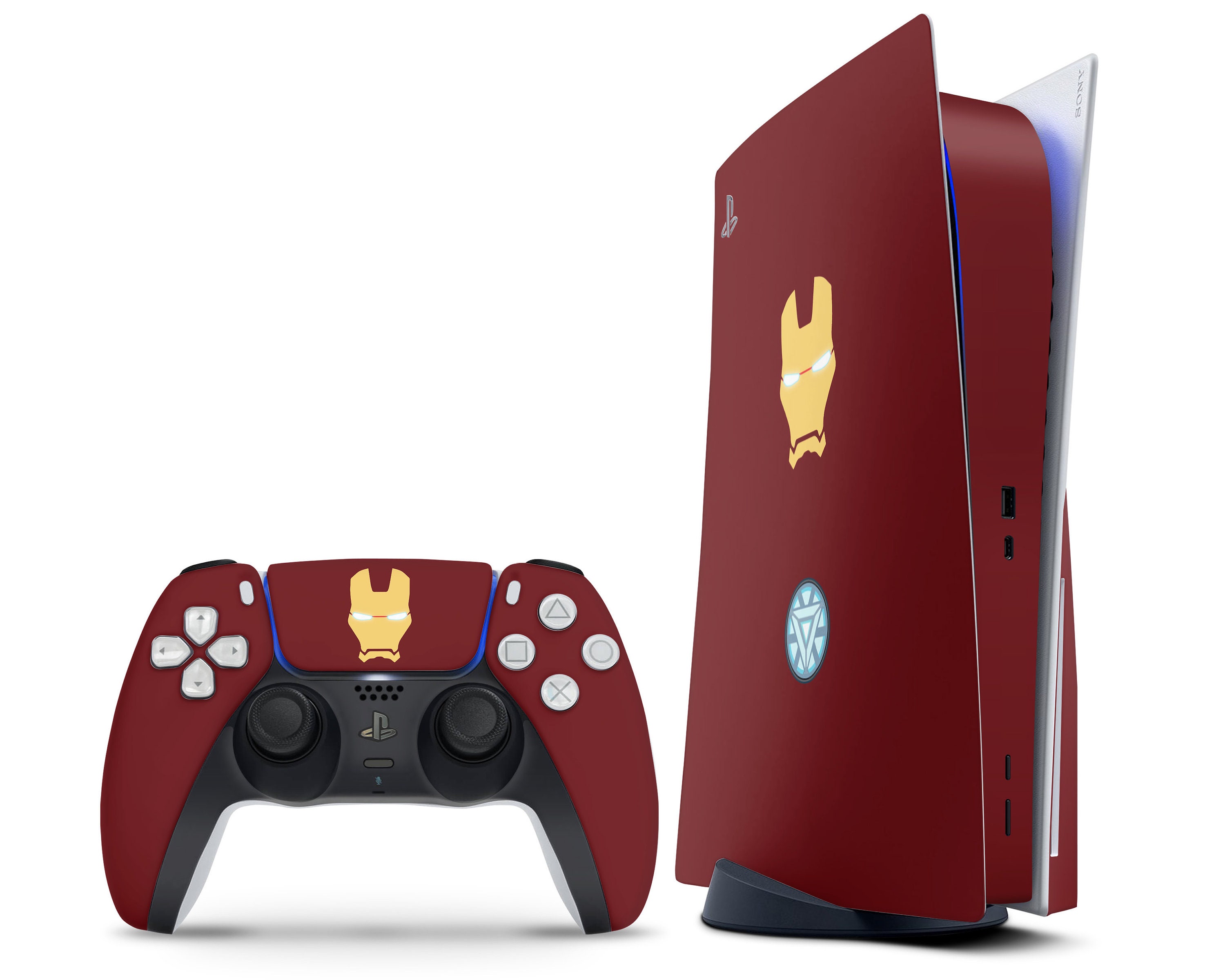 Iron Man PS5 Controller & Console Skin Marvel Superhero | Etsy Australia