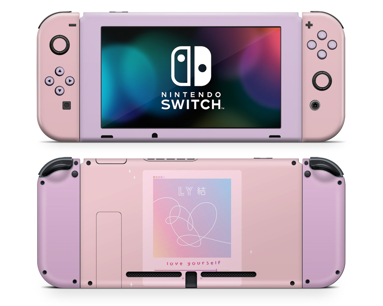 Love Yourself BTS Nintendo Switch Skin Kpop BTS Army Soft - Etsy UK