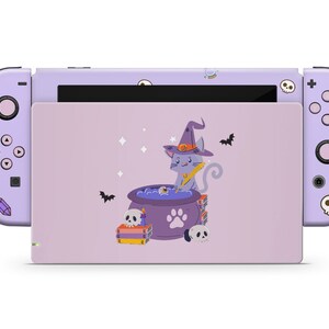 Cheeky Cauldron Kitty Cat Nintendo Switch Skin Purple Witch - Etsy
