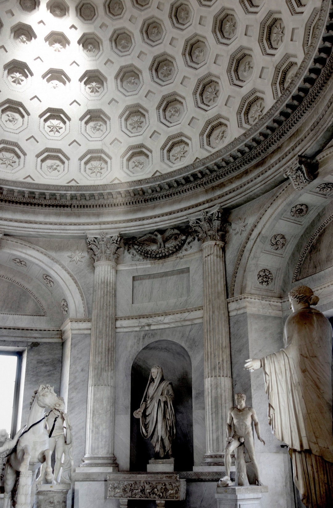 Domed Marble Room in Vatican Museum. - Etsy