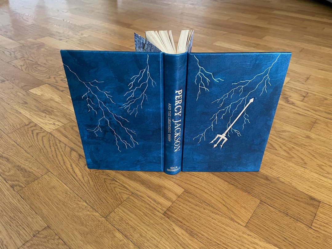 Percy Jackson and the Lightning Thief English Edition - Etsy