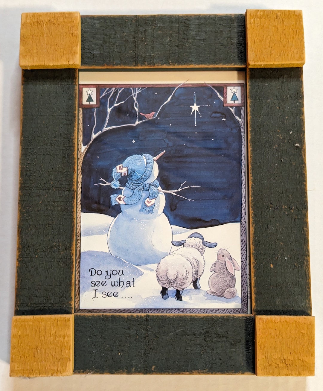 Vintage Do You See What I See Christmas Print by Sandi Gore Evans - Etsy